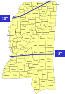 Mississippi Frost Line - Hammerpedia
